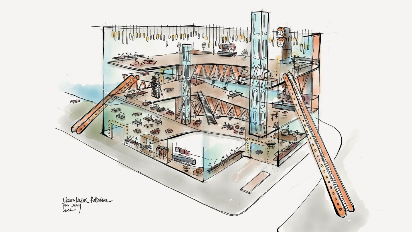 Masterplan Nieuwe Luxor Theater Rotterdam - includi