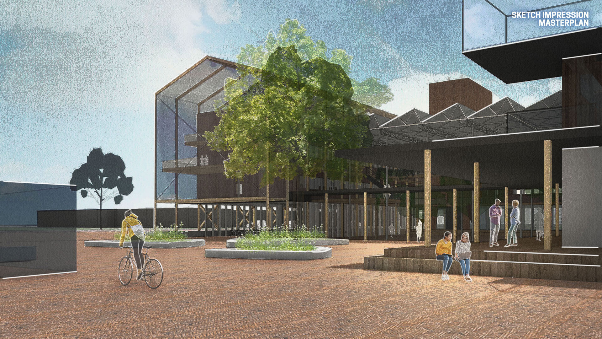 Masterplan Zernike West Rijksuniversiteit Groningen - includi